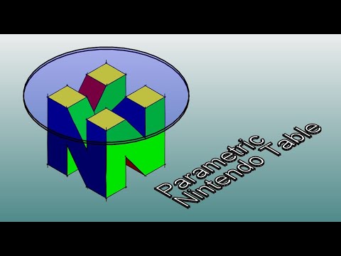 Everyday Revit Day 294 Parametric Nintendo Table Youtube