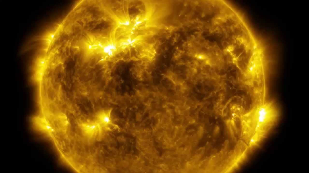 Solar System The Sun In 4k Uhd Youtube