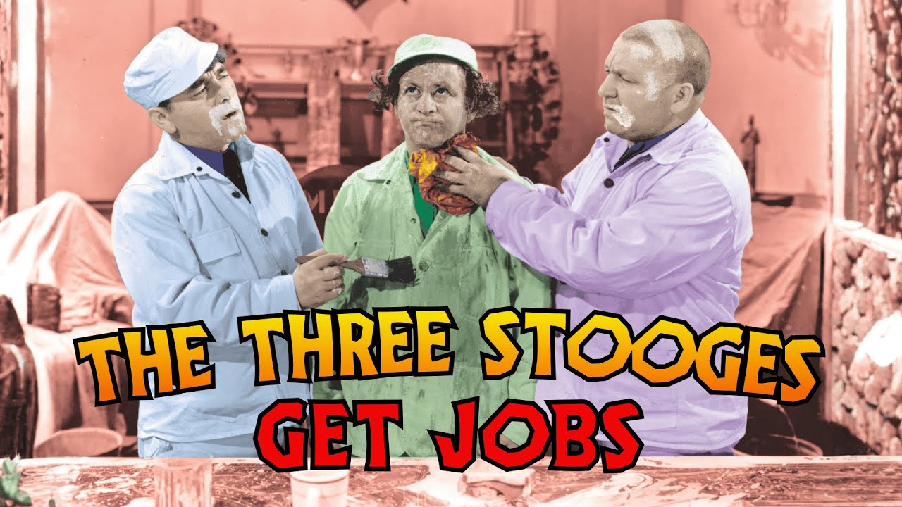 The Three Stooges Get Jobs Marathon Youtube