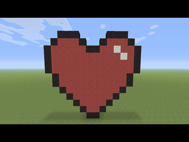Pixel Heart Minecraft