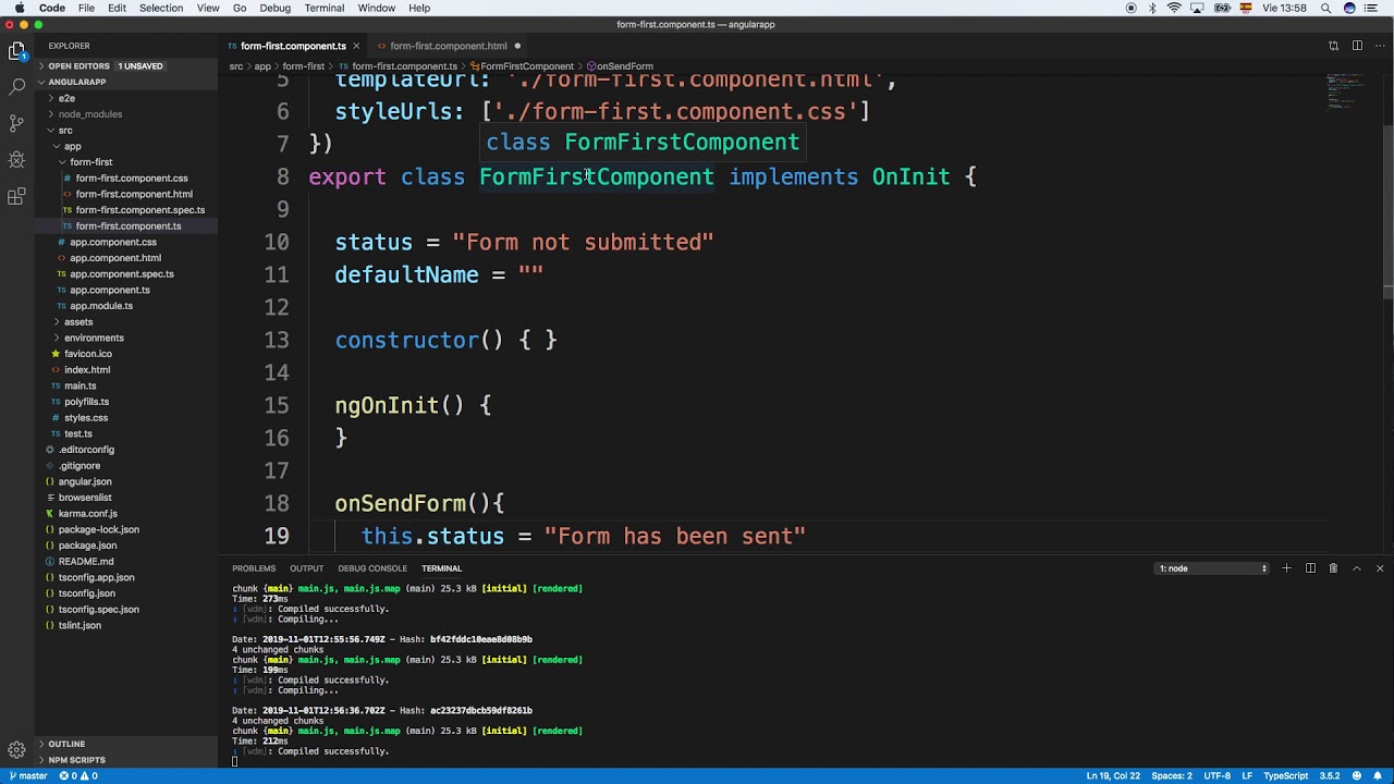 Angular Template Variables