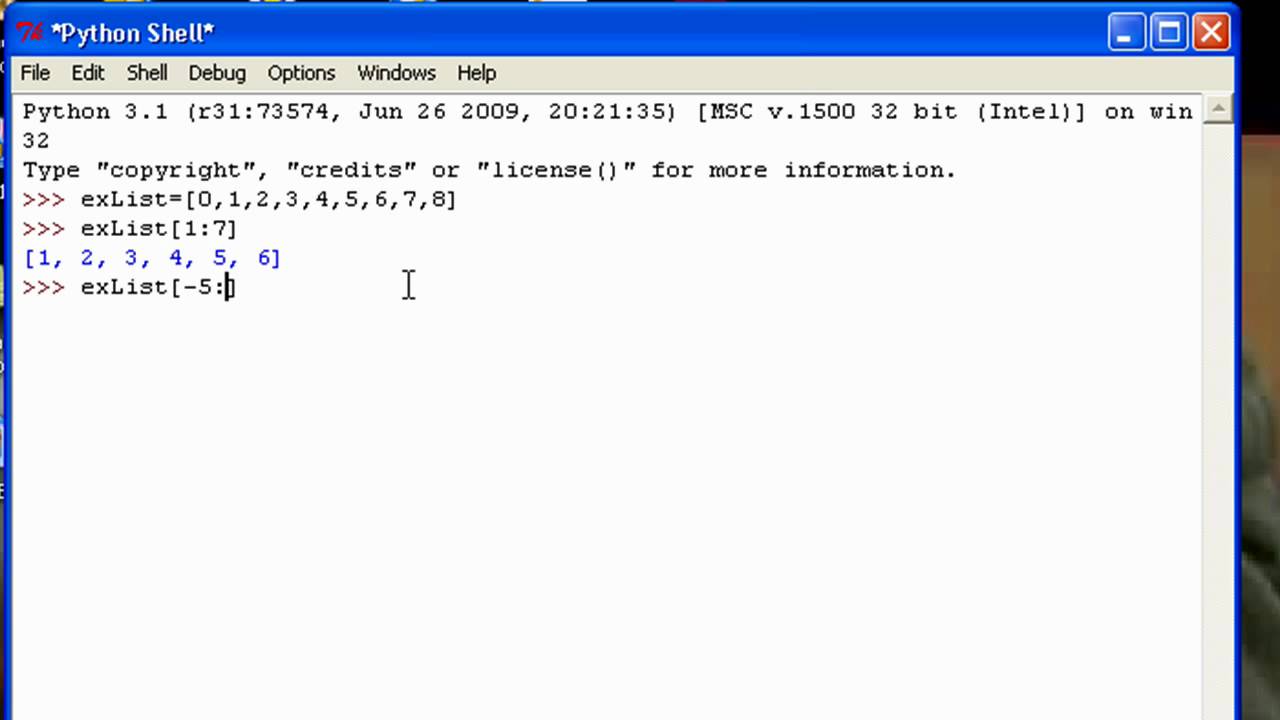 Python 3 Tutorial 13 Slicing Youtube