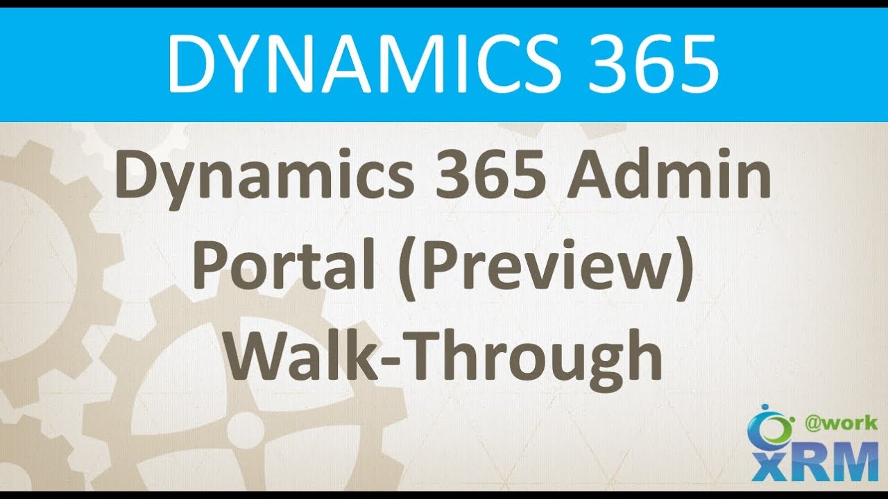 Adminpreviewwalkthrough Youtube