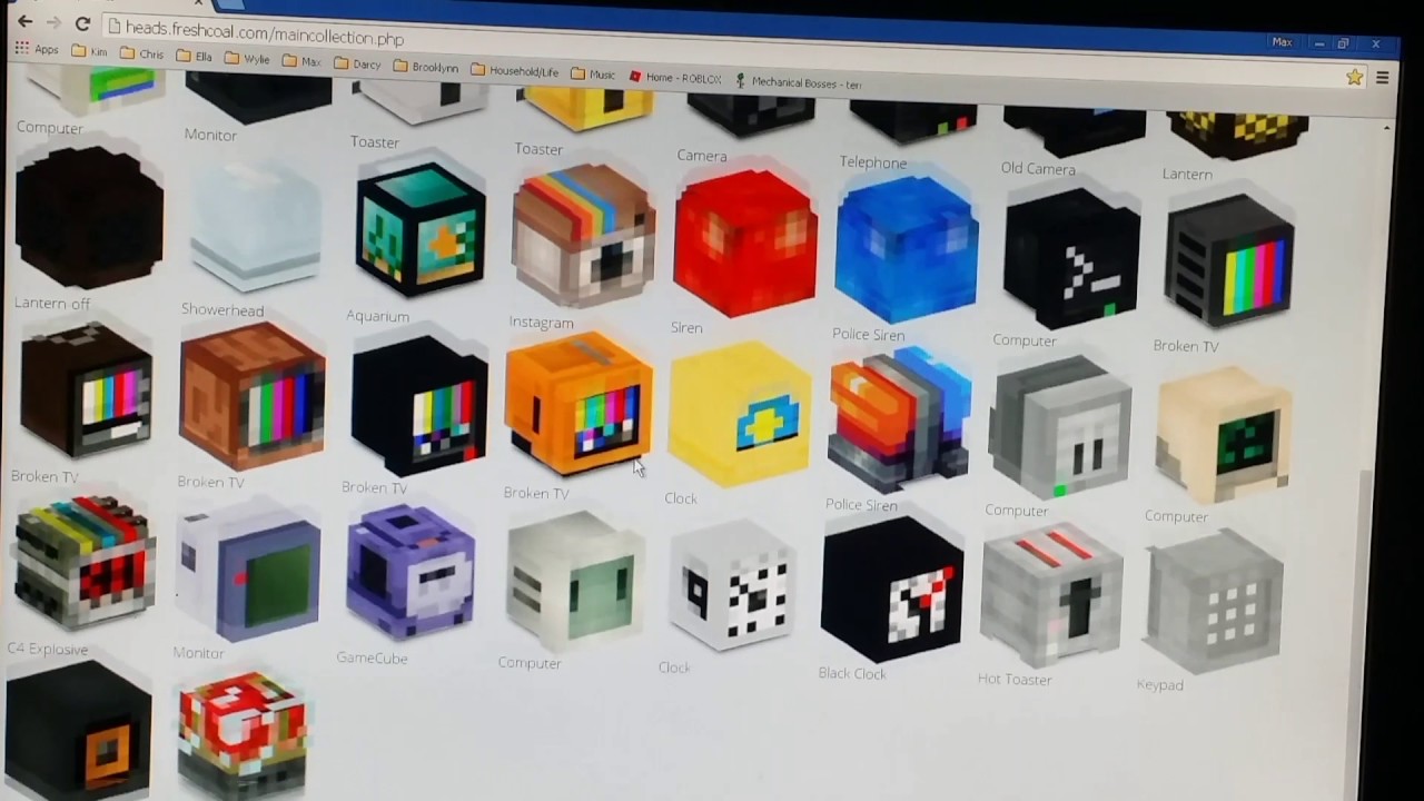 How To Get Custom Heads In Minecraft With Command Blocks Youtube