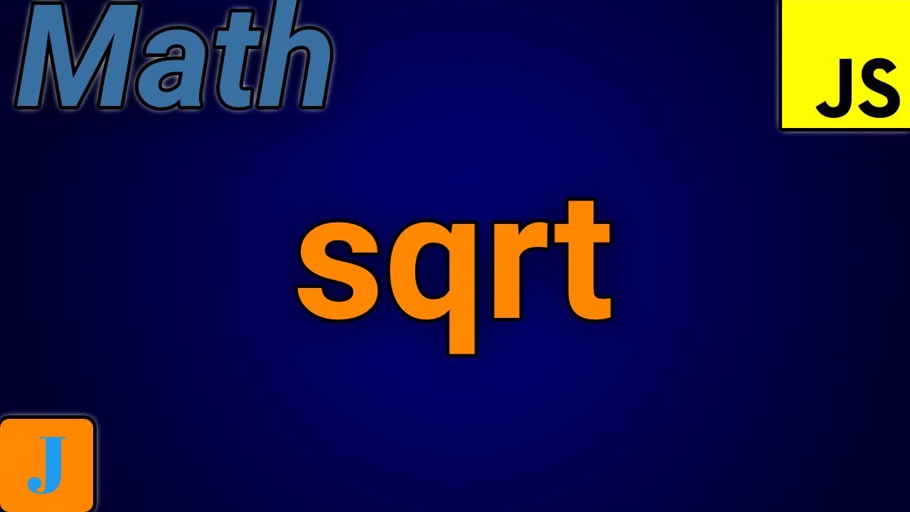 Javascript Math Sqrt Youtube