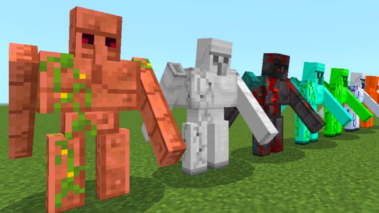 Which Is The Strongest Golem In Minecraft Youtube
