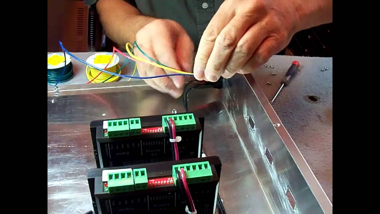 Cnc Router Build Part 7 Electronics Youtube