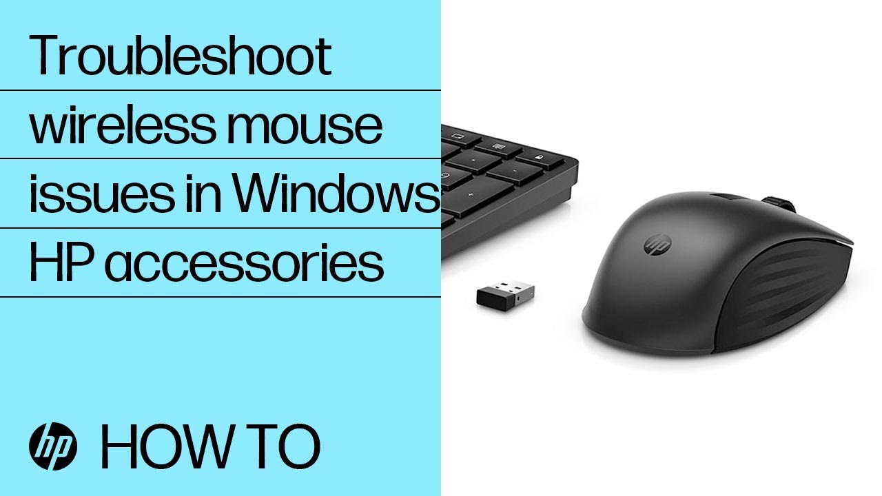 Wireless Mouse Not Working Hp