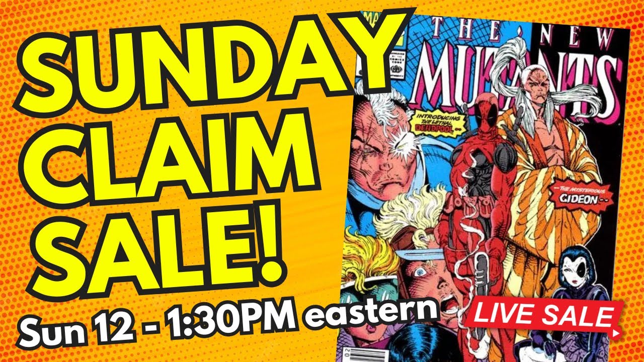 Sunday Claim Sale Welcome Newcomers Youtube