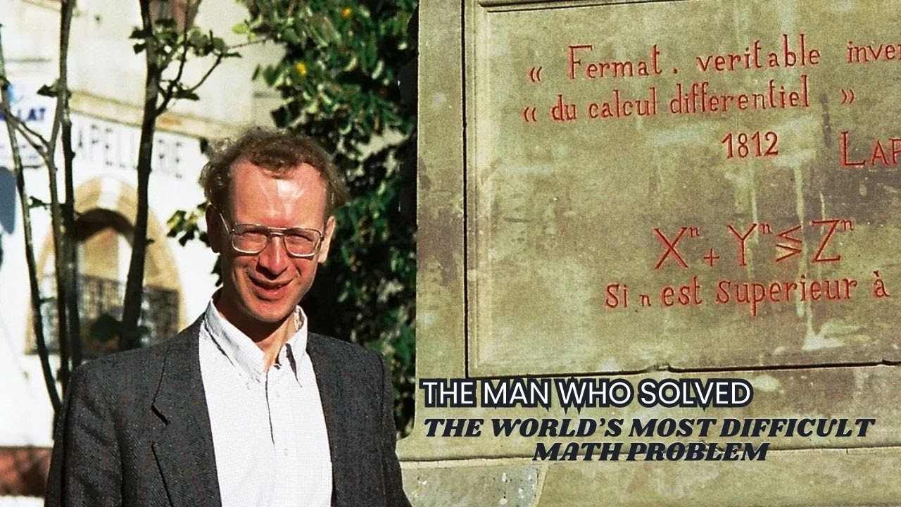 The Man Who Solved The World S Most Difficult Math Problem Youtube
