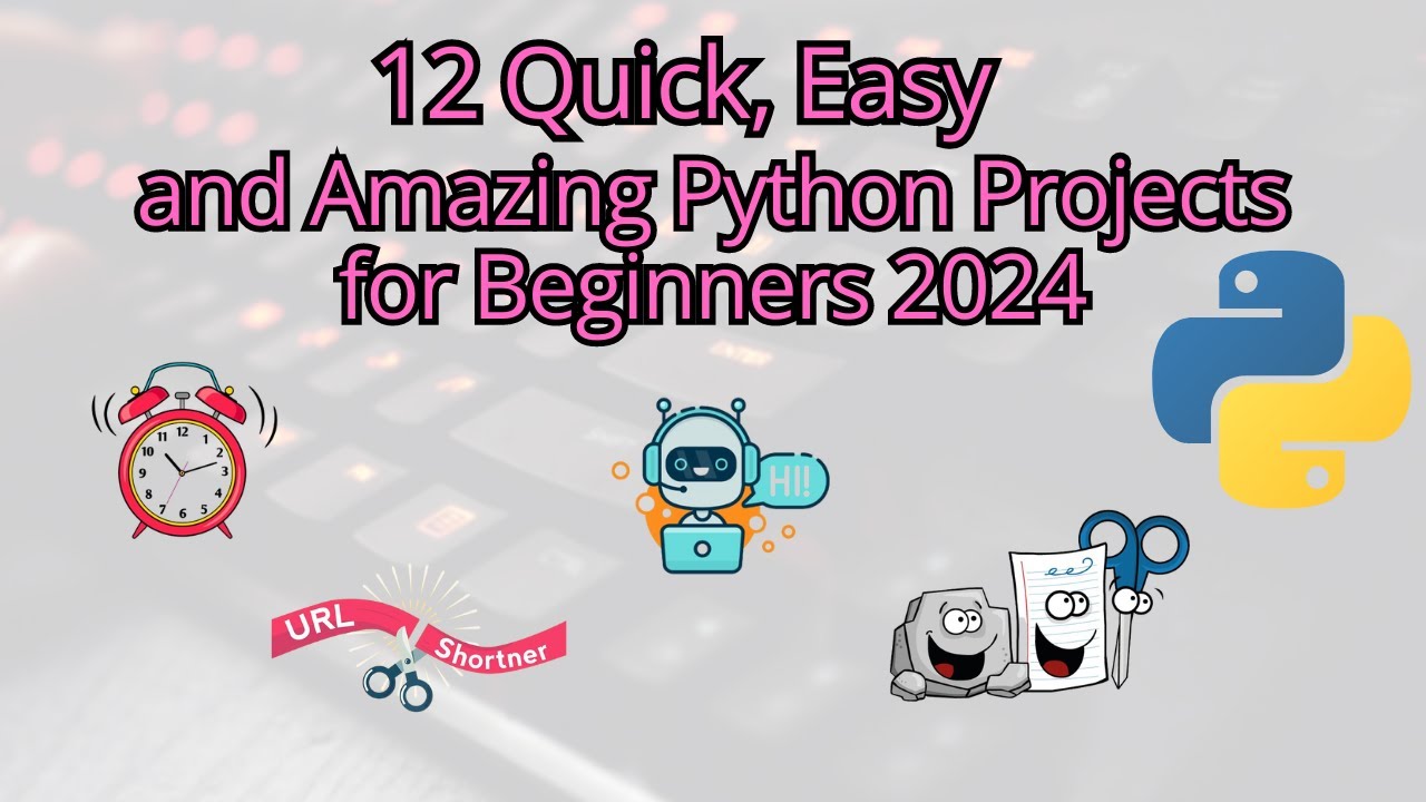 Python Project Ideas For Beginners Youtube