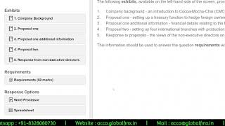 Acca Cbe Practice Platform Specimen Paper How To Practice For Acca Cbe ...