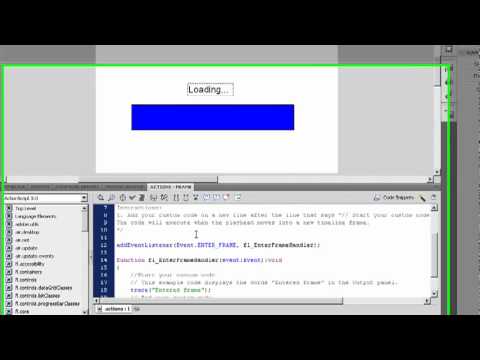 How To Build A Flash Preloader With As3 Youtube