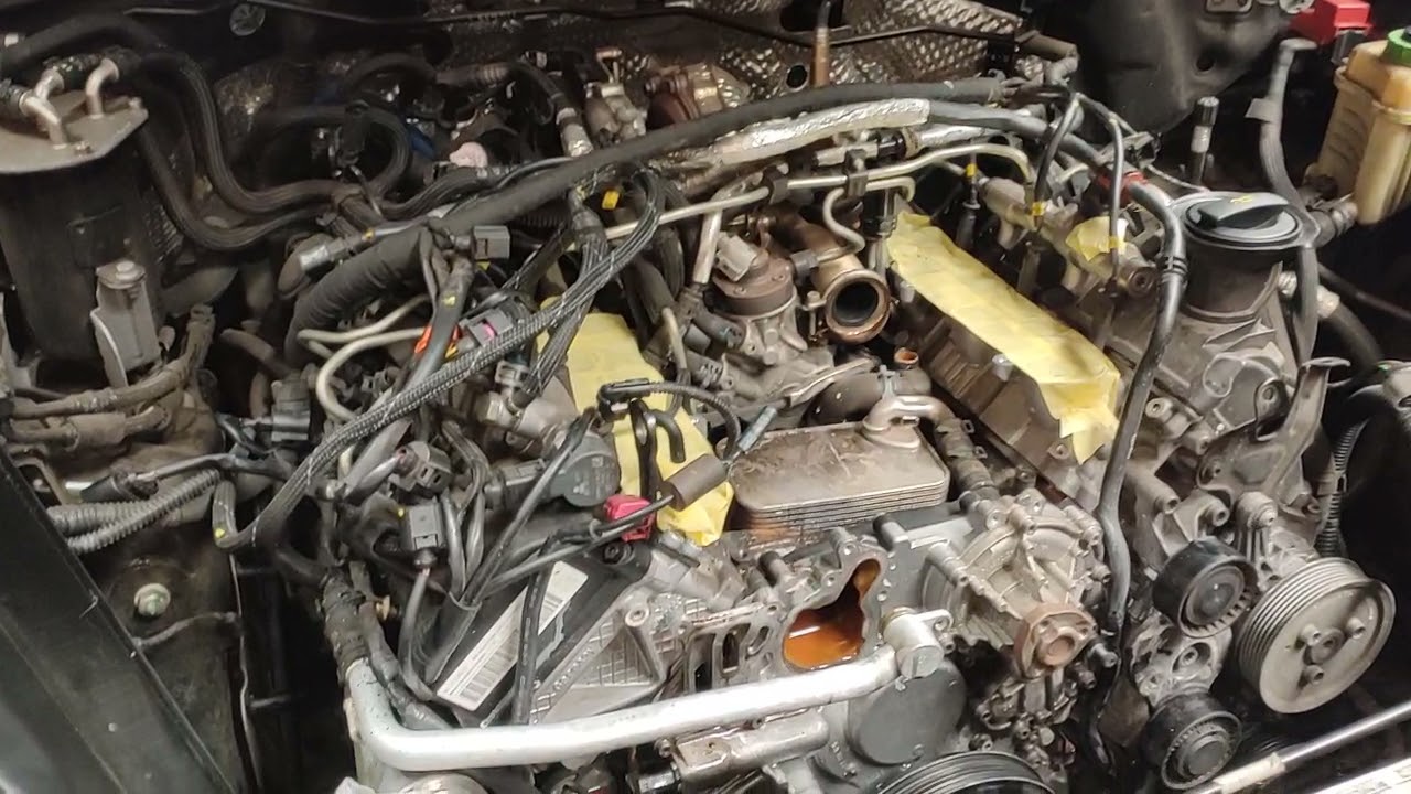 Porsche Cayenne Diesel Coolant Leaking Repairs Part1 Youtube