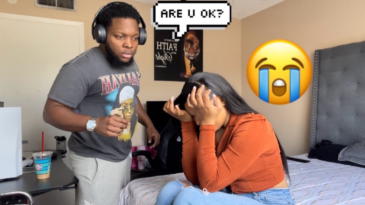 Randomly Crying Throughout The Day Prank Youtube