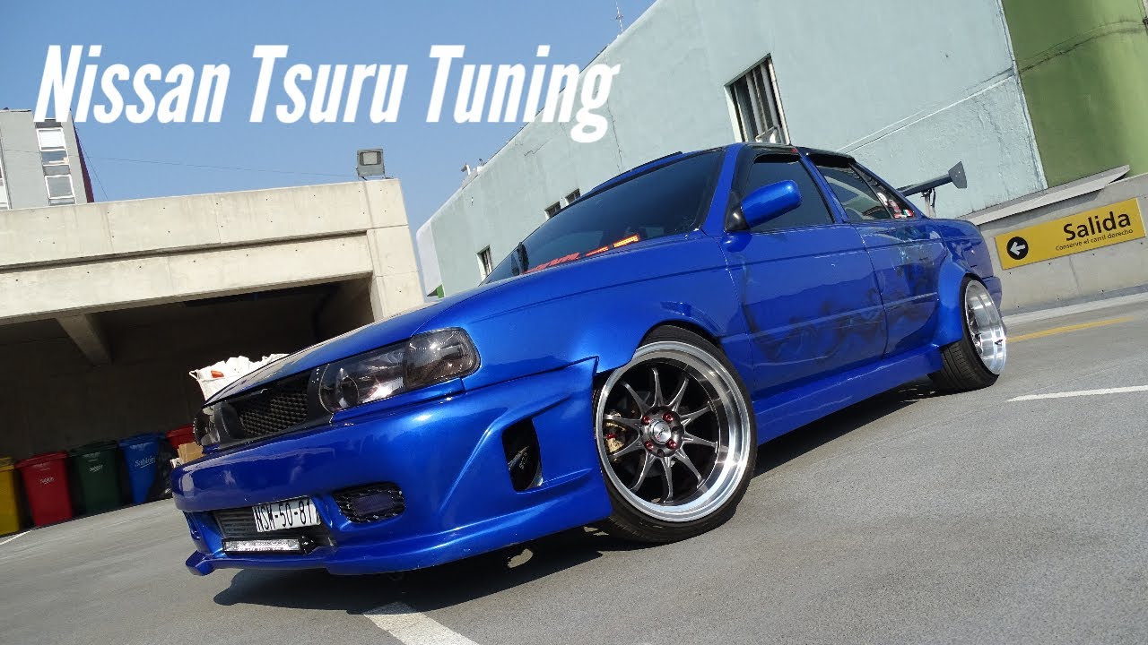 Nissan Tsuru Tuning The Ghost Blue Tuning Car Youtube