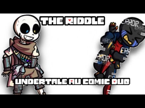 The Riddle Redubbed Ink X Error Undertale Au Comic Dub Youtube