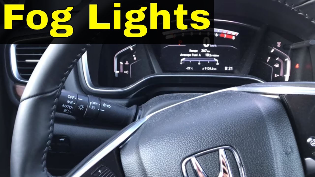 How To Use Fog Lights In A Car Tutorial Youtube