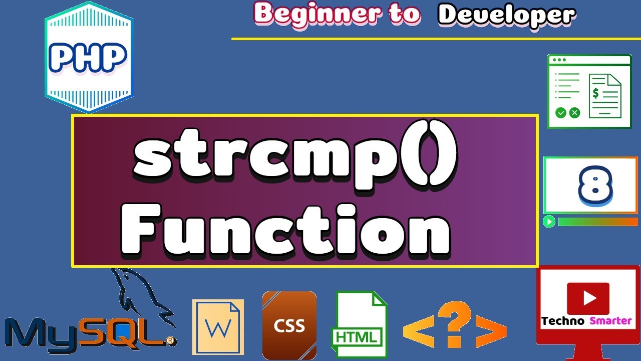 String Function Strcmp String Compare Php Tutorials For
