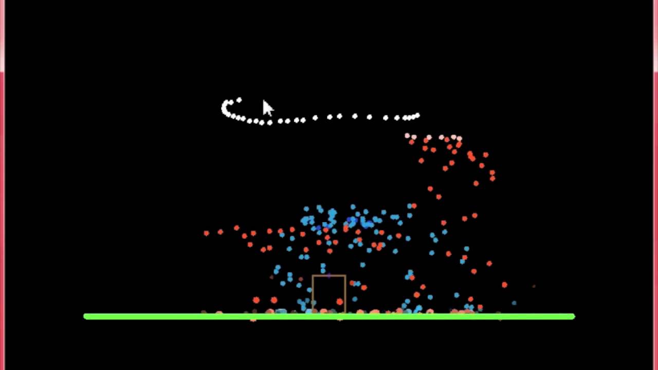 Particle System Using Processing Youtube