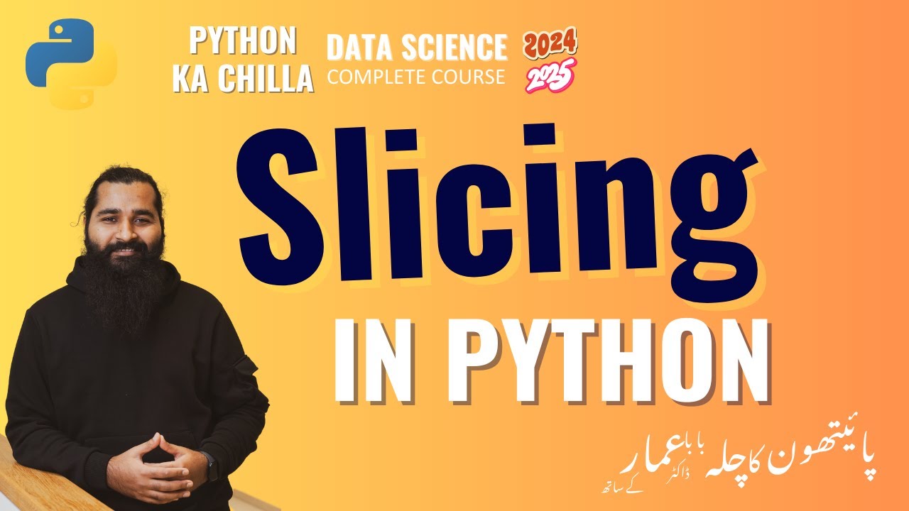 Slicing In Python Youtube