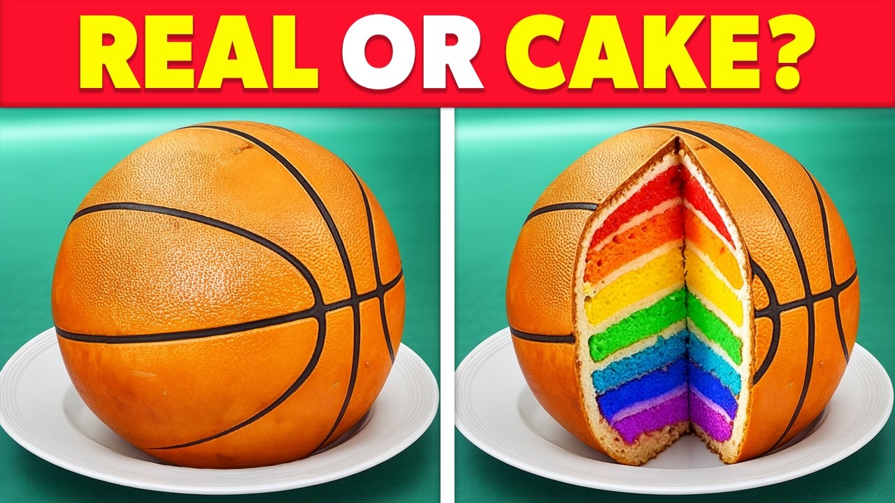 Real Or Cake Quiz пёџрџќ 99 Fail This Challenge Is It Cake Youtube