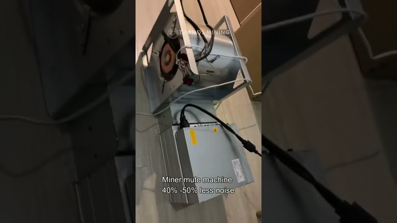 Miner Mute Machine Effectively Reducing Noise By 40 50 Youtube