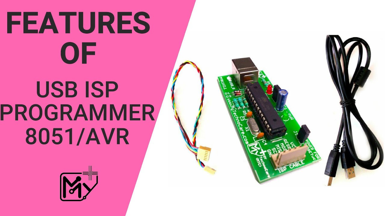 Learn Features Of Usbasp Isp Programmer For Atmel 8051 Avr