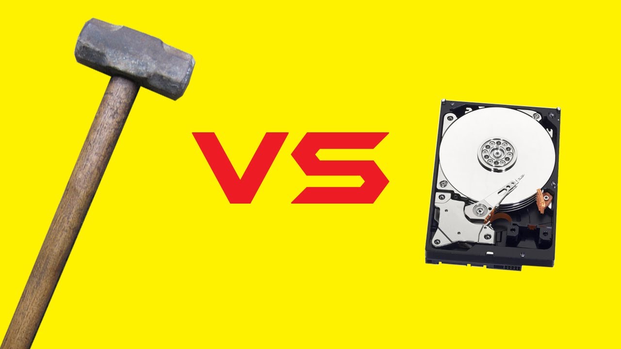 Hard Drive Vs Sledgehammer Youtube