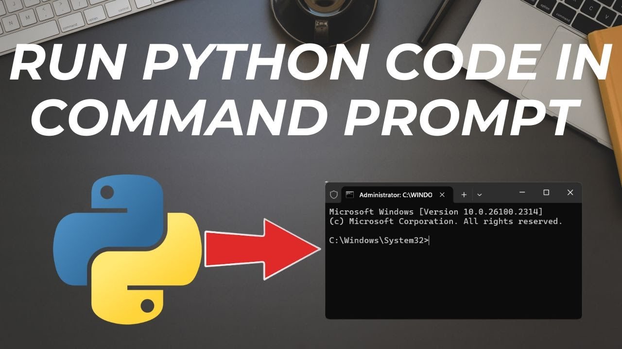 How To Run Python Code In Command Prompt Youtube