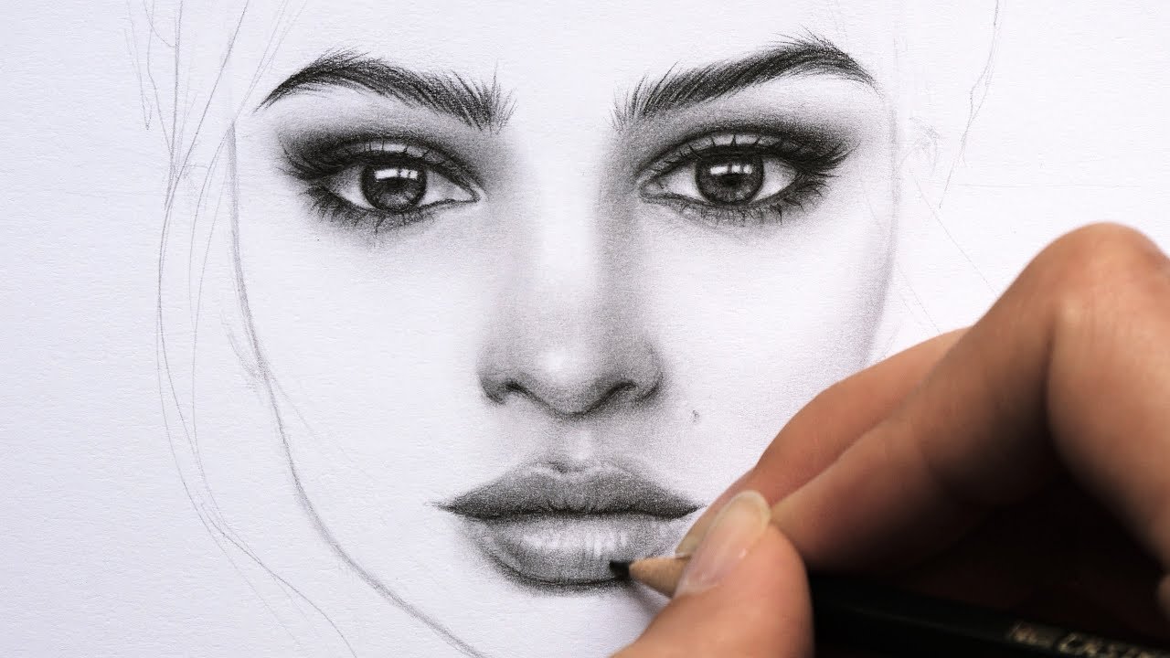 Easy Pencil Shading Techniques On A Whimsical 3 4 Face 52 Off