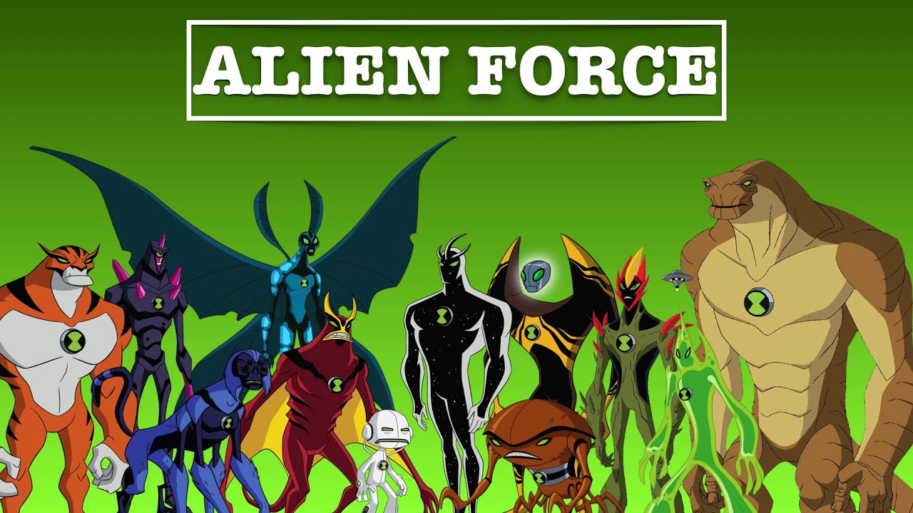 Transformation Of Every Alien Introduced In Ben 10 Alien Force Ben