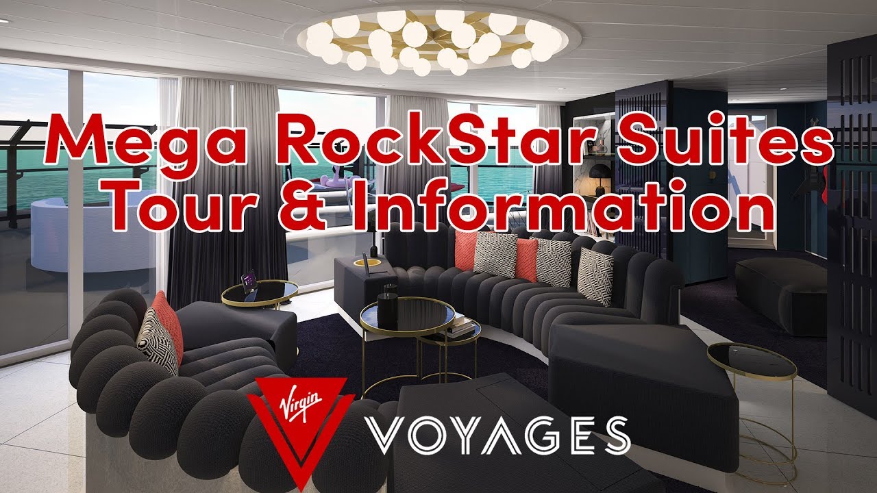 Tour Of Mega Rockstar Suites On Virgin Voyages Scarlet Lady Plus