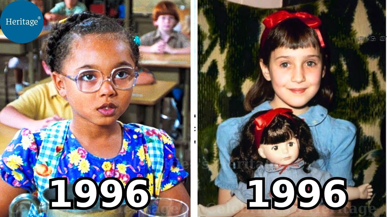 Matilda 1996 Cast Then And Now 2025 How They Changed Youtube