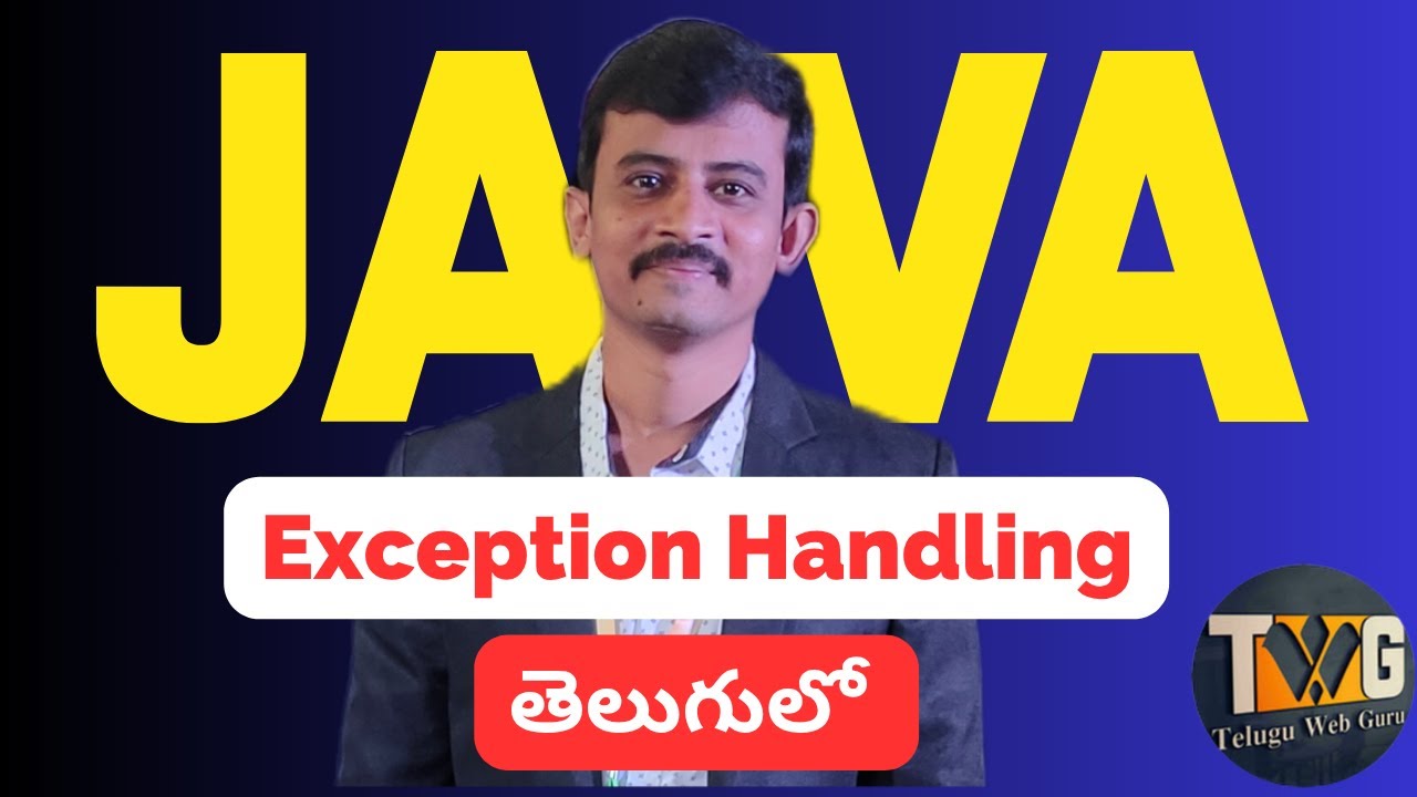 Exception Handling In Java Youtube
