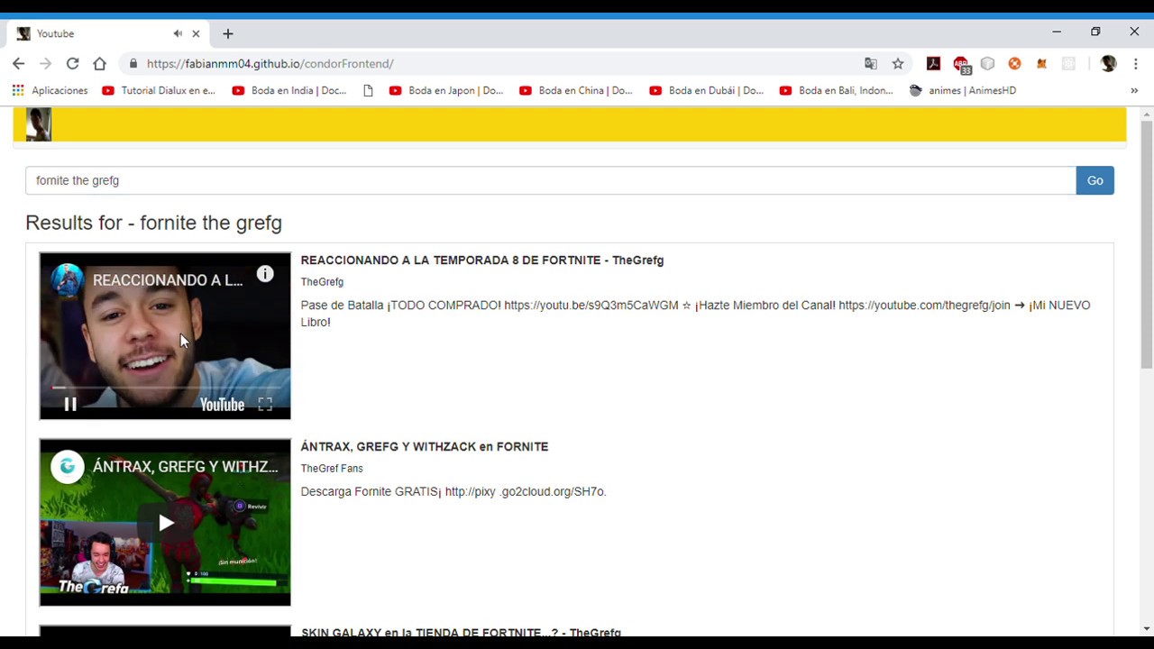 Api Con Angular 6 Youtube