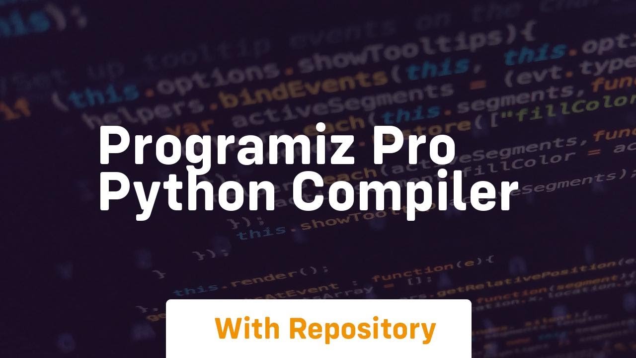 Programiz Pro Python Compiler Youtube