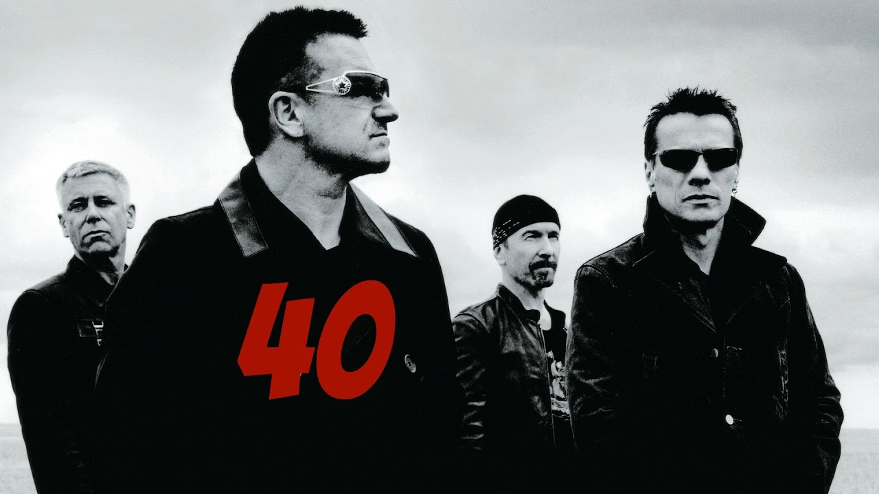 U2 40 Lyrics Youtube
