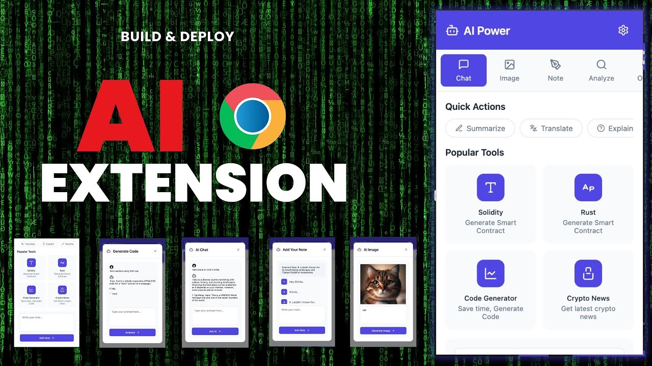 Build And Deploy Ai Power Chrome Extension Using Html Css Javascript