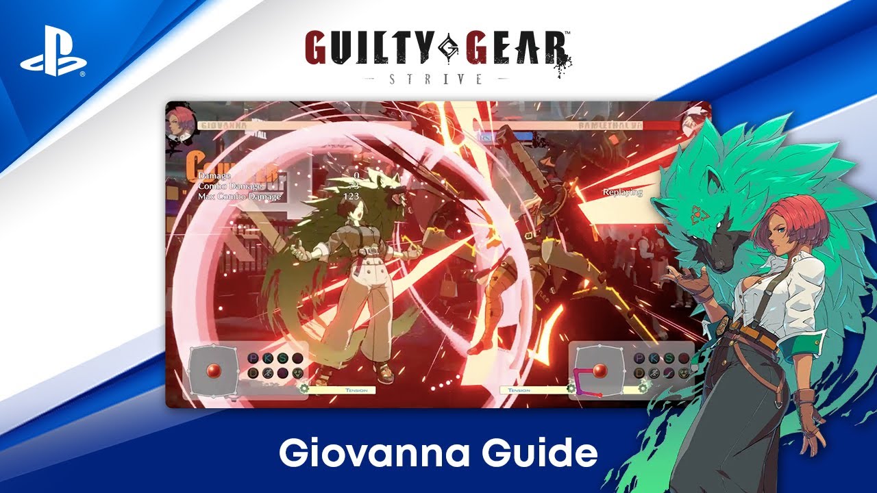 Guilty Gear Strive Beginner S Guide How To Play Giovanna Ps Cc