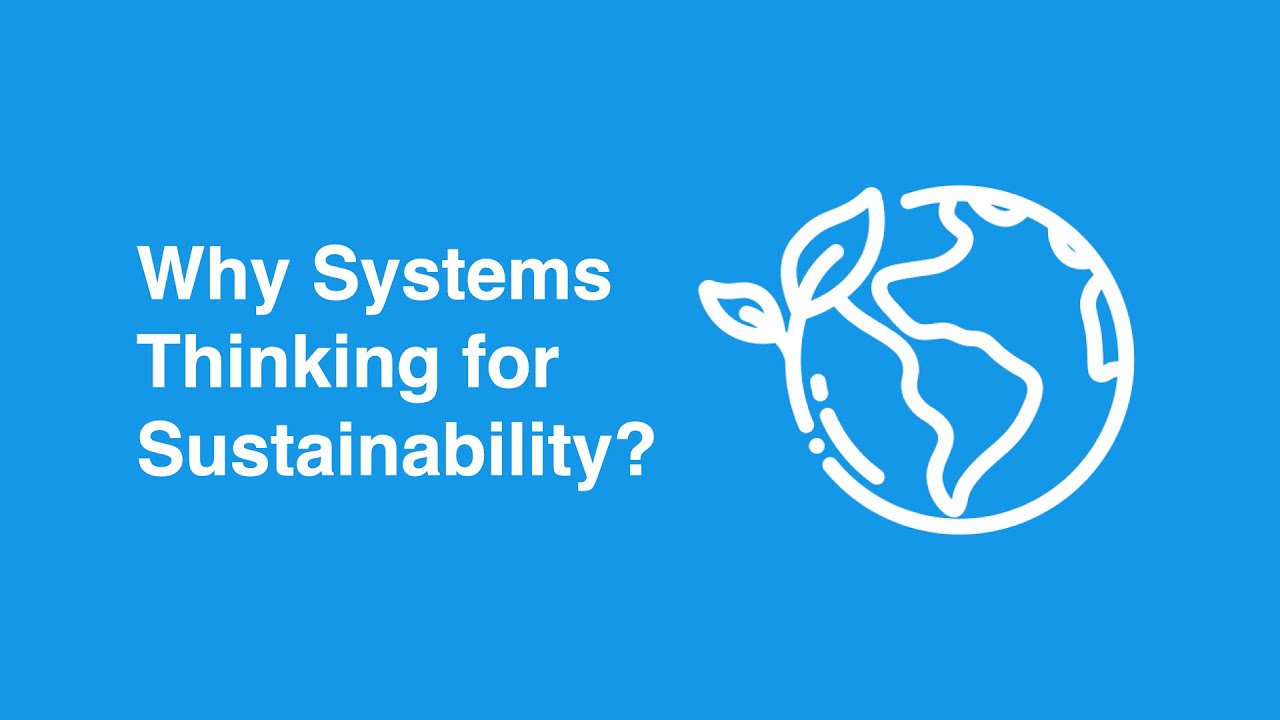 Why We Need Systems Thinking For Sustainability Youtube