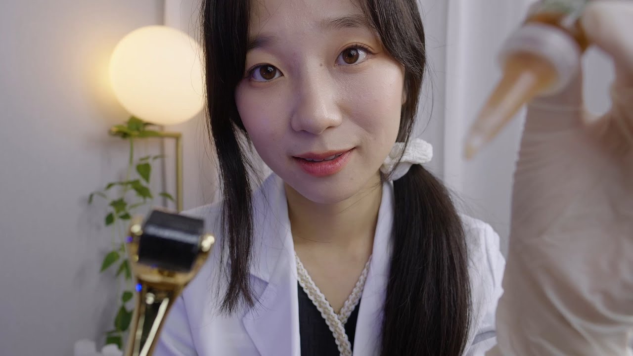 Asmr Dermatologist Facial Treatment Dermarolling Youtube