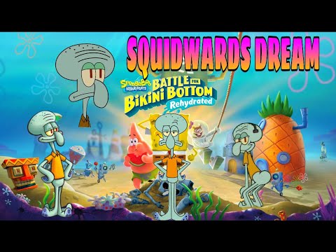 Squidwards Dream Spongebob Squarepants Battle For Bikini Bottom