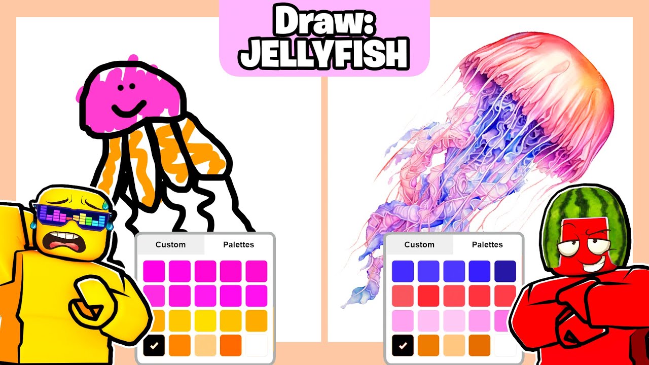 Roblox Speed Draw Challenge Youtube