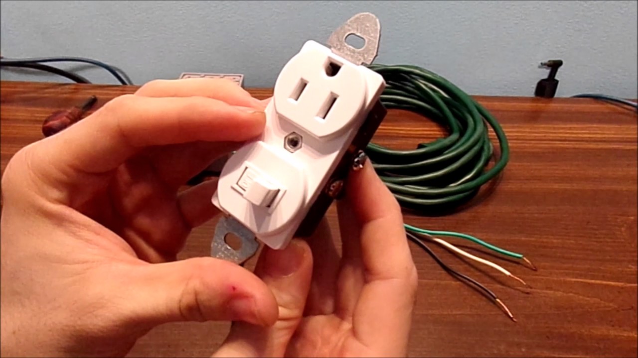 Electrical Switch Outlet Combination