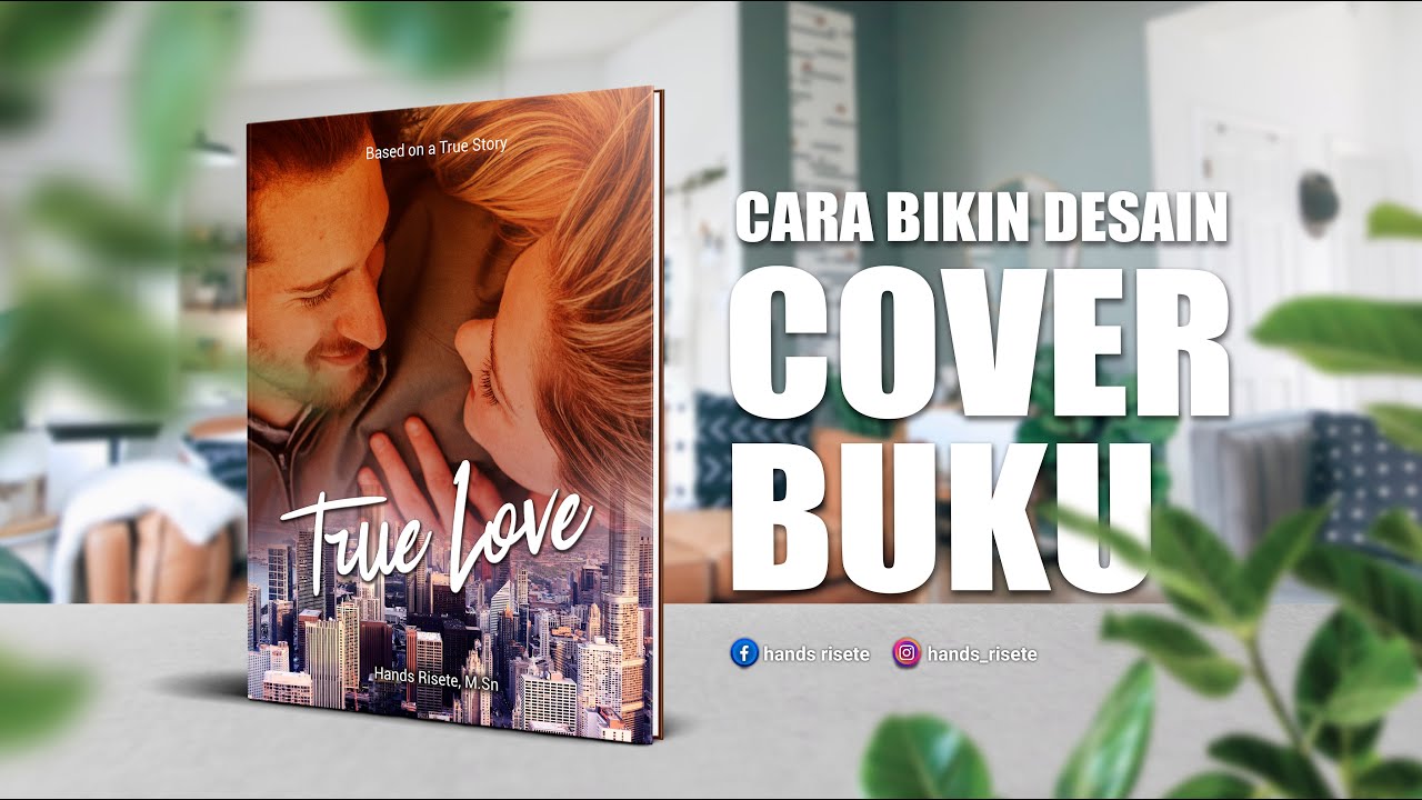 Cara Membuat Desain Cover Buku Dengan Adobe Photoshop Tutorial Youtube