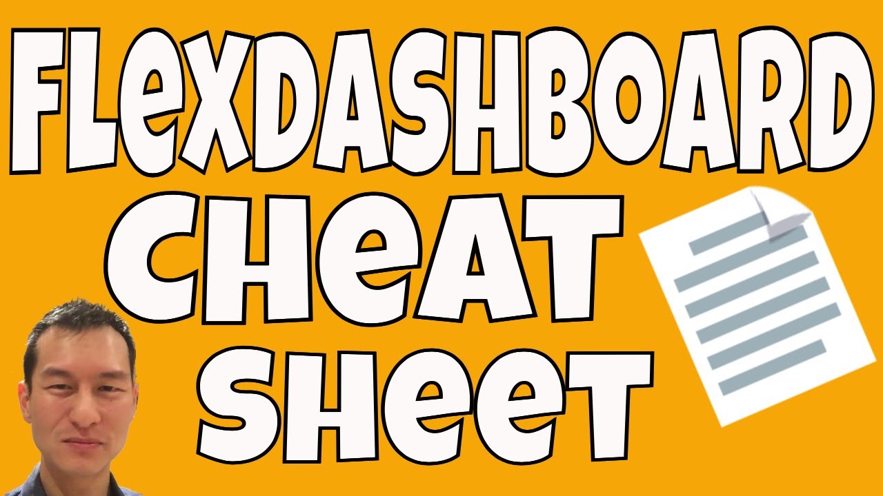 Flexdashboard Cheat Sheet Youtube