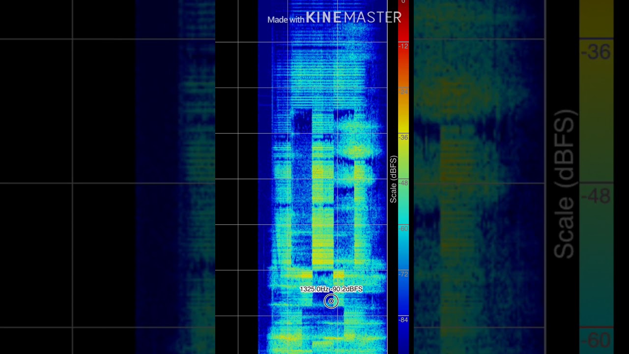 I Put One Of The Minecraft Cave Sounds On A Spectrogram And This