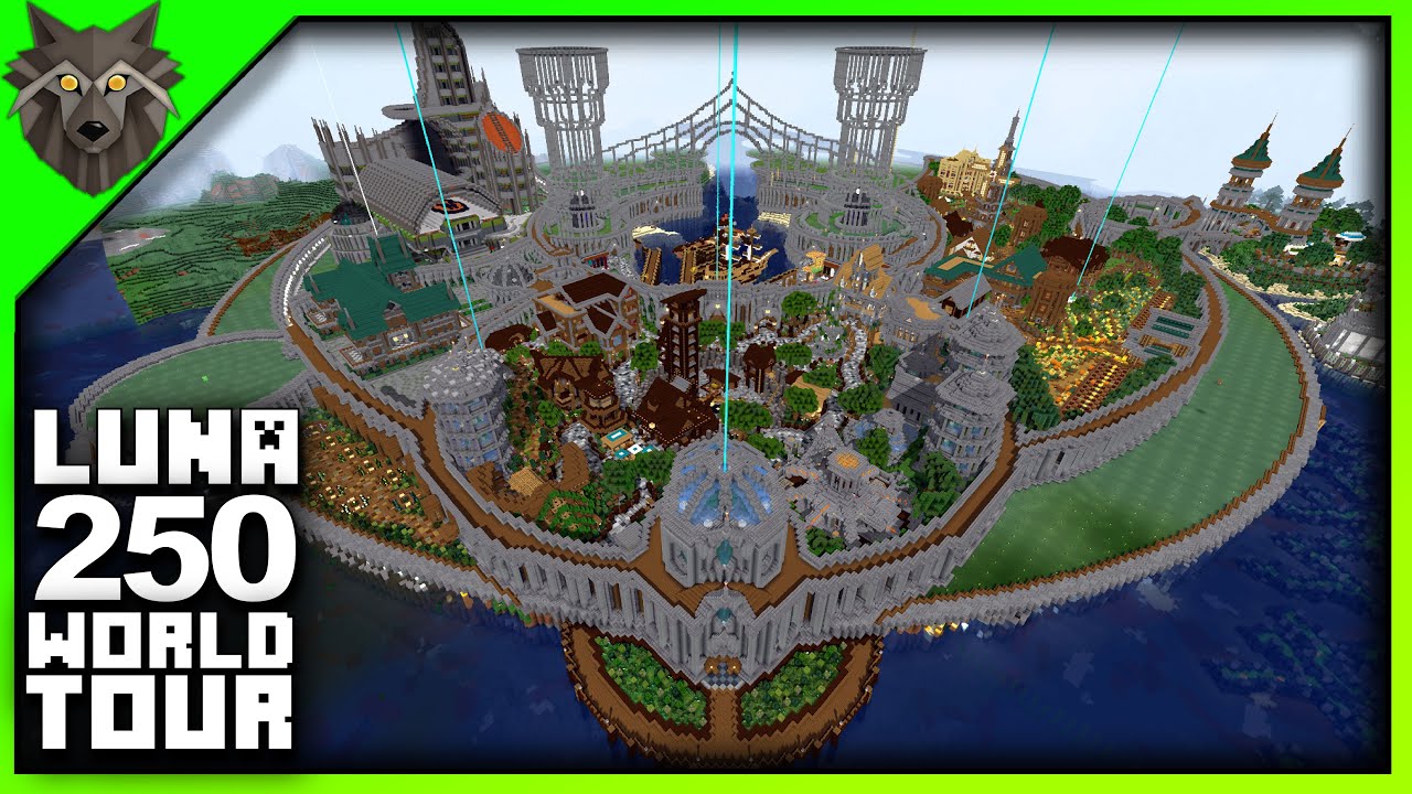 Minecraft Survival 250 Single Player World Tour 5 Years Solo