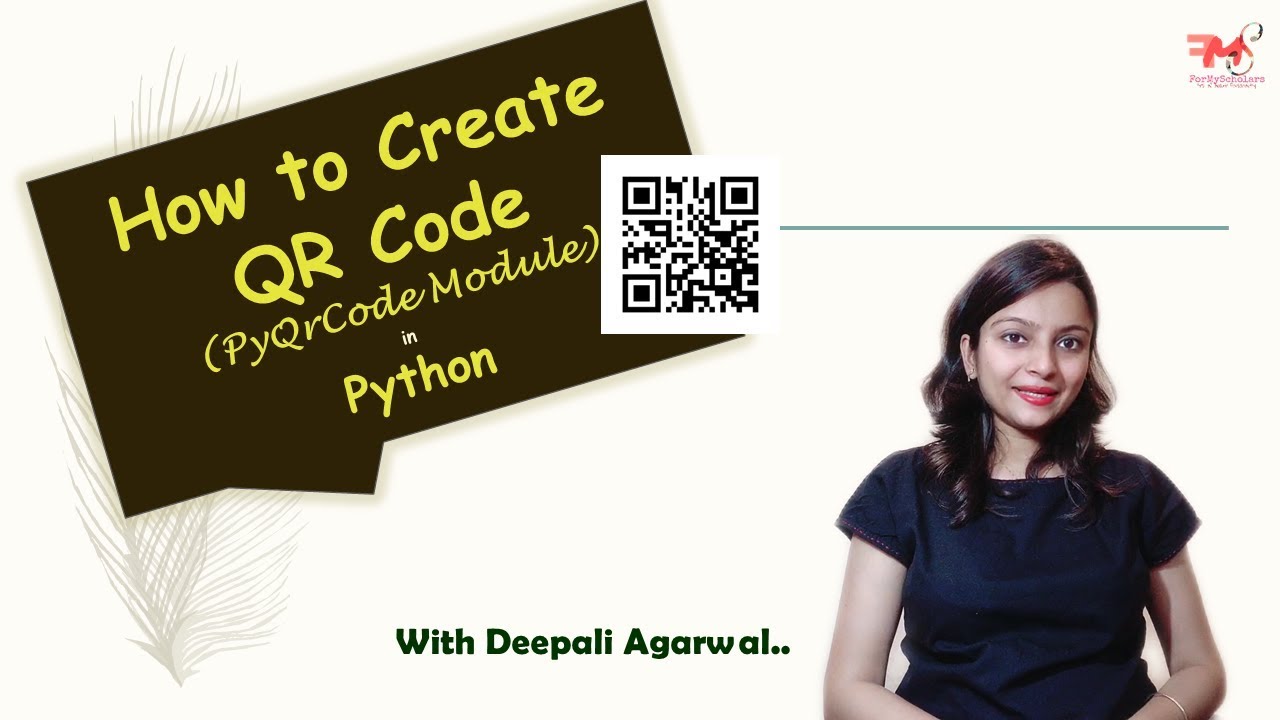 30 How To Generate Qr Code Using Python Pyqrcode Module In Python